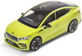 Kovový model škoda enyaq coupe rs 1:43, zelená mamba