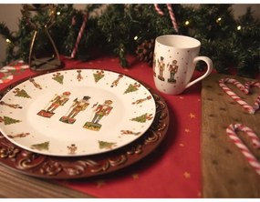 Porcelánový vánoční hrnek s Louskáčky Happy Little Christmas  - 12*8*10 cm / 300 ml