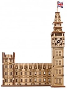 Ugears 3D dřevěné mechanické puzzle Big Ben