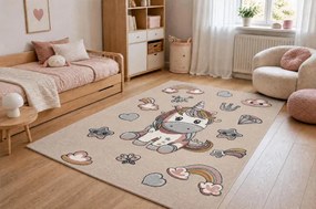 Koberec KIDDO 6110 krémový / bílý