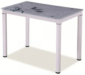 Jídelní stůl Damar 100 x 60 cm / Bílá