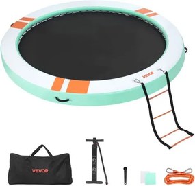 Nafukovací plovoucí dok VEVOR, 3,66 × 3,66 × 0,15 m