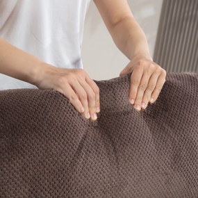 HOMCOM Relaxační křeslo s vibrační masáží a teplem, manuálně nastavitelné otočné křeslo s houpací funkcí a pružinovým jádrem v kapsách 700-176V91BN