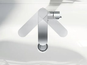 Grohe Plus - Umyvadlová baterie L, s výpustí Push-Open a výsuvnou koncovkou, chrom 23844003
