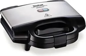 Tefal SM155212 černá / Sendvičovač / 700 W / nepřilnavý povrch / nerez