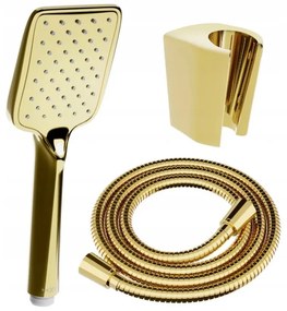 Mexen příslušenství - 1-bodový ruční sprchový set R-62, zlatá, 785626052-50
