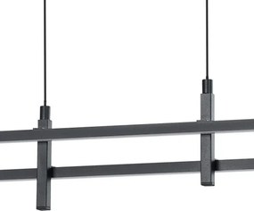 Eglo 901885 - LED Lustr na lanku TREPILIANO LED/20W/230V černá