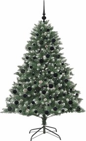 Umělý vánoční stromeček Zelená 180 cm PVC, plast a ocel 3395234