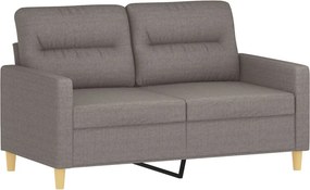 3dílná sedací souprava s polštáři taupe textil 3201631
