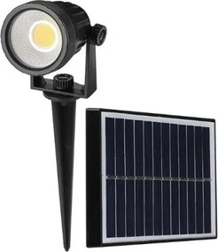 LED Solární svítidlo SPIKE LED/2W/5,5V IP65 4000K 1200 mAh
