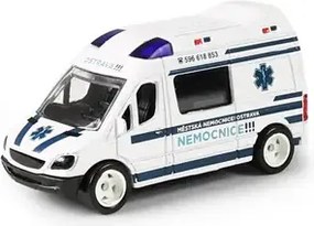 RAPPA 250925 Kovové auto sanitka Městská nemocnice Ostrava 7 cm / od 3