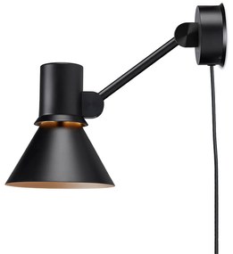 Anglepoise Type 80 W2 nástěnné, zásuvka, černá