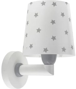 Dalber 82219B - Dětské nástěnné svítidlo STAR LIGHT 1xE27/60W/230V bílá