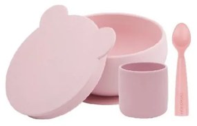 MINIKOIOI Set na stolování BLW I Pinky pink