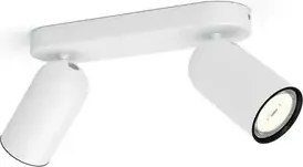 Philips Pongee bílá / Bodové svítidlo / 2x GU10 / 5,5W / bez zdroje /