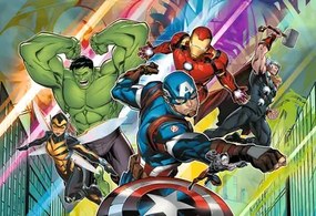 TREFL Puzzle Premium Plus Kids Avengers: Síla a moc / 100 dílků / 41 x