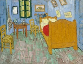 Vincent van Gogh - Obrazová reprodukce Van Gogh's Bedroom at Arles, 1889, (40 x 30 cm)
