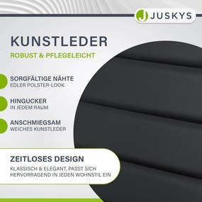 Juskys Jídelní židle Loja Barva: Bílá, Velikost sady: 4 ks