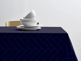 Södahl Kuchyňský ubrus ⌀180 Tiles Damask Indigo