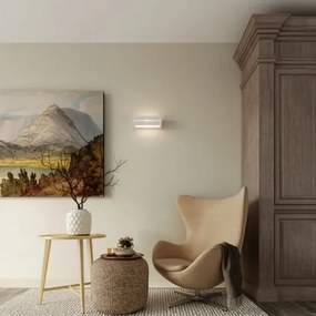 Nástěnné keramické svítidlo SOLLUX Vega line E27 1x60W bez zdroje SL.0231 bílá