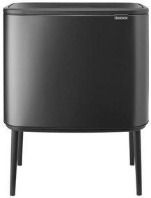 Brabantia BO Touch Bin 11+23L tmavě šedá