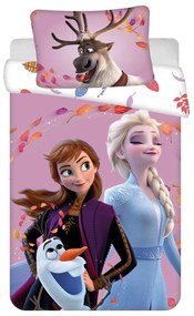 Bavlněné dětské povlečení do postýlky 100x135 cm Frozen "Wind" – Jerry Fabrics