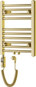 Mexen Ares, elektrické topné těleso 500 x 400 mm, 300 W, zlatá lesklá, W102-0500-400-2300-50