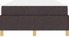 Rám postele Tmavě hnědá 120 x 190 cm textil 3398923