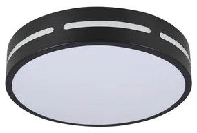 Immax NEO LITE PERFECTO Smart stropní svítidlo kruh 30cm, 24W černé Tuya WiFi
