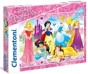 Clementoni - Puzzle Supercolor 104 Princezny