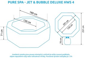 Intex 28458 PureSpa Jet & Bubble Deluxe Octagon