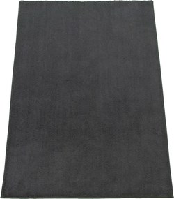 BE Koberec Oslo OSLO 7000 DARK GREY - šedý obdélníkový Rozměr: 60x100 cm