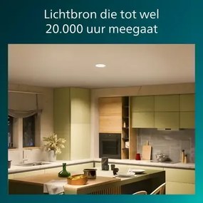 Philips Cilantro Step bílá, 3 ks / LED bodové svítidlo / 500lm / 2700K
