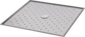 Nerezová sprchová vanička Sanela 900 x 900 x 15 mm 92080
