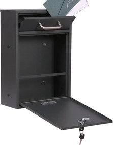 Stojan na poštovní schránku Wiltec – černá (63309)