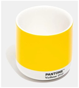 Žlutý keramický hrnek 175 ml Cortado Yellow 012 – Pantone