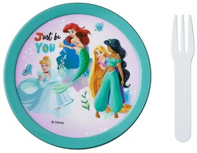 Dětský svačinový box s vidličkou Disney princess – Mepal