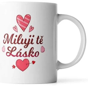 Sablio Hrnek Miluji tě, lásko - 200 ml - espresso