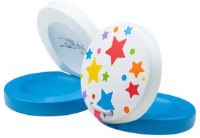 Bigjigs Toys Kastaněty hvězdičky 1 ks modrá