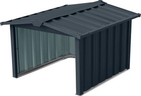 Garáž pro robotickou sekačku BestBerg BBLM-88A / 88 x 86 x 60 cm / antracit