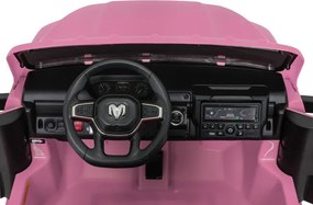Elektrické autíčko RAM 3500 růžové