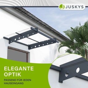 Juskys Vchodová stříška Manila Velikost: 100 × 80 cm