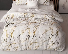 Sleeptime Marble Wit 140x220, 60x70cm