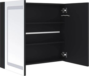 LED koupelnová skříňka se zrcadlem 80 x 12,2 x 68 cm 325545