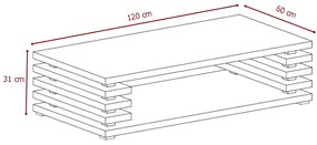 Expedo Konferenční stolek DOURO, 120x44x60, černý
