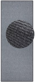BT Carpet, Kusový koberec Bouclé 104433 Grey, 80x200, šedá, chodba / předsíň
