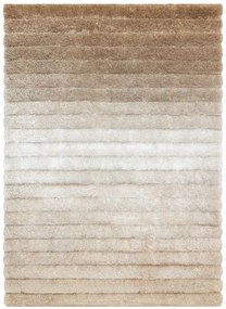 Dywany Łuszczów Kusový koberec Flim 007-B2 Stripes beige - 80x150 cm