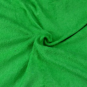 BROTEX Froté prostěradlo zelené Rozměr: 70 x 140 cm