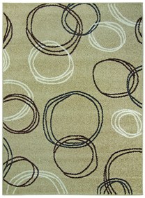 ORIENTAL WEAVERS Kusový koberec LOTTO 290/FM7Y BARVA: Béžová, ROZMĚR: 200x285 cm