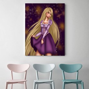 Gario Obraz na plátně Rapunzel - Crislainy Reis Silva Rozměry: 40 x 60 cm
